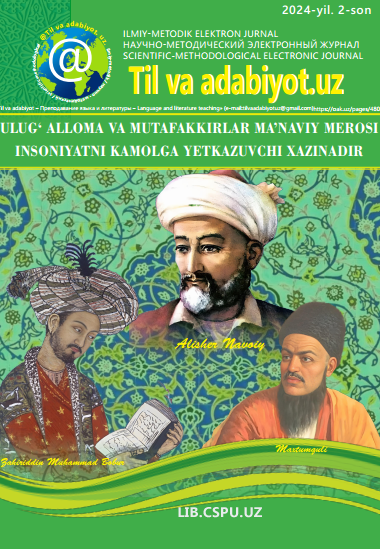 XOSIYAT RUSTAMOVA SHE’RLARIDA KUZ MODUSI » LIB.CSPU.UZ Elektron ...